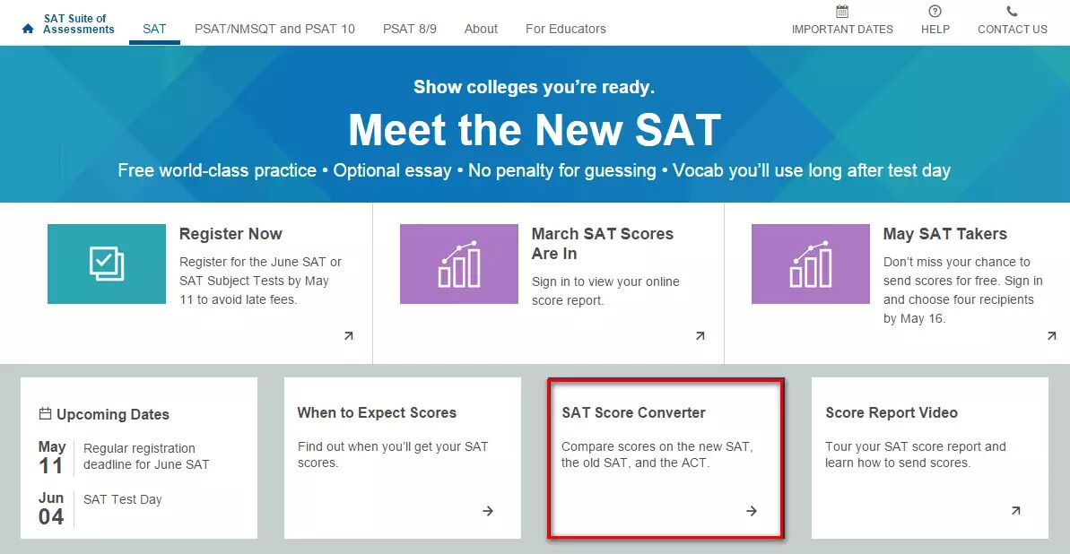 科学网—ACT30=新SAT1400=老SAT2000 - 潘超的博文